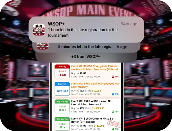 WSOP+ : WSOP Official App